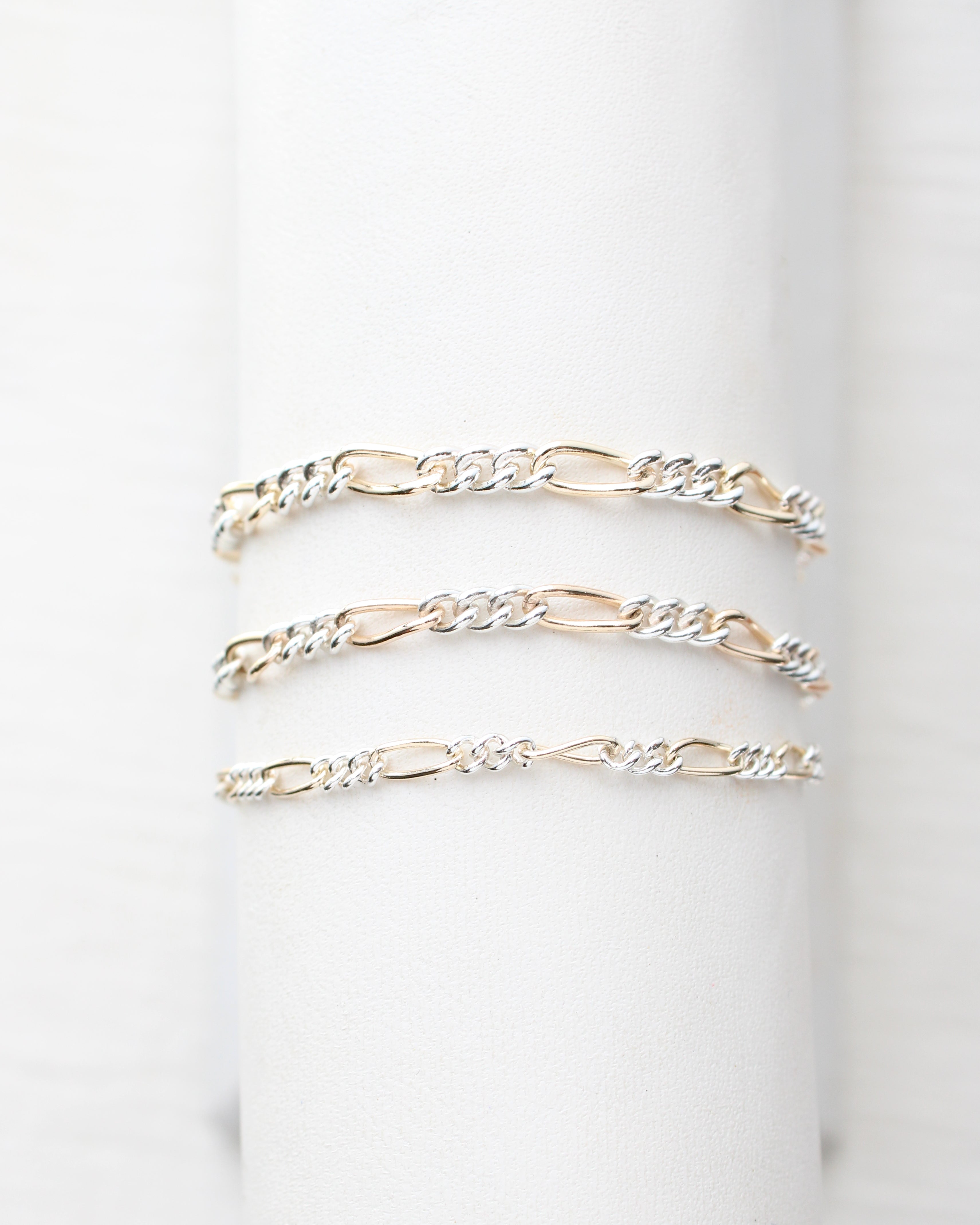 Mixed Metal Chains for Permanent Jewelry Supplies | Bay & Stew – Bay & Stew